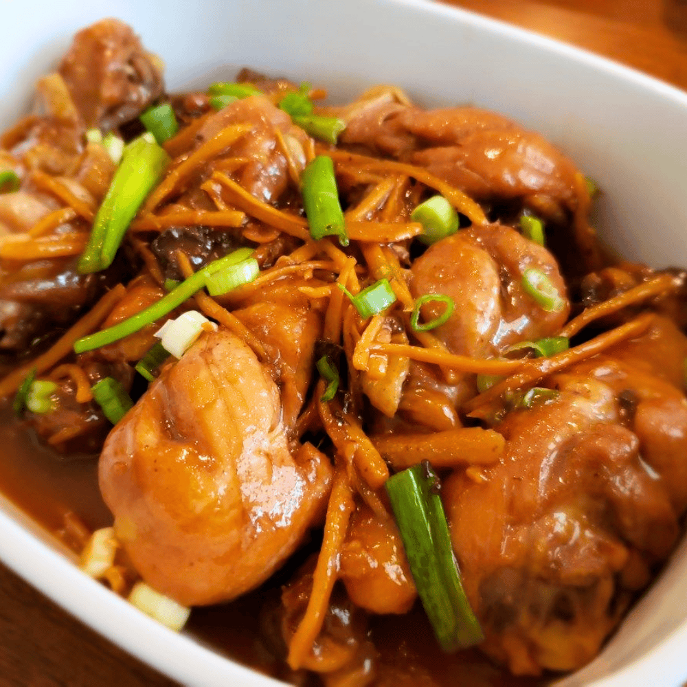 Stewed Chicken w Ginger